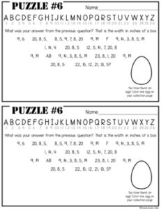 5th Grade Easter Math Breakout Escape Room Activity | Coordinate Grid ...