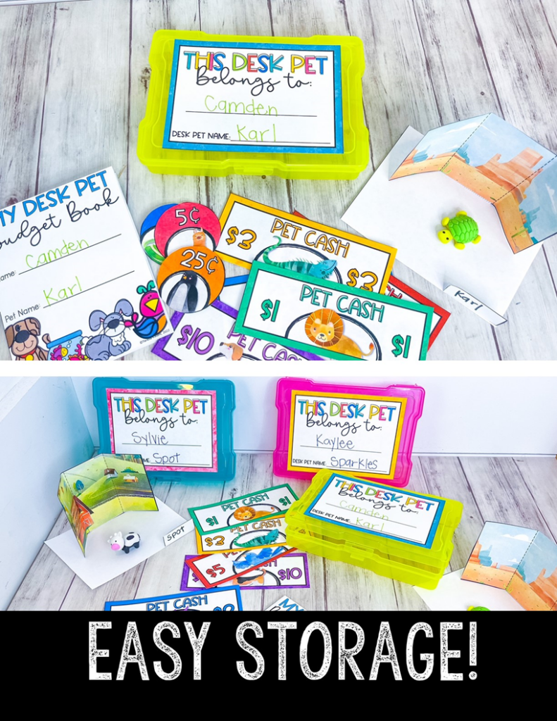 Classroom Desk Pet Activities the Ultimate Behavior Management Tool ...